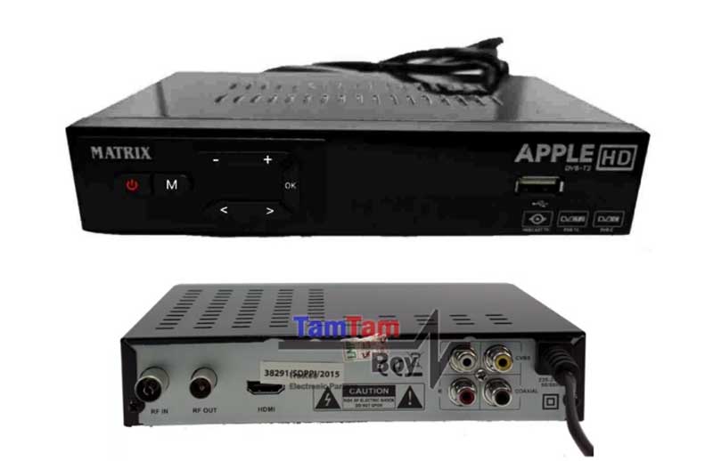 Spesifikasi Matrix Apple DVB T2 | Server STB